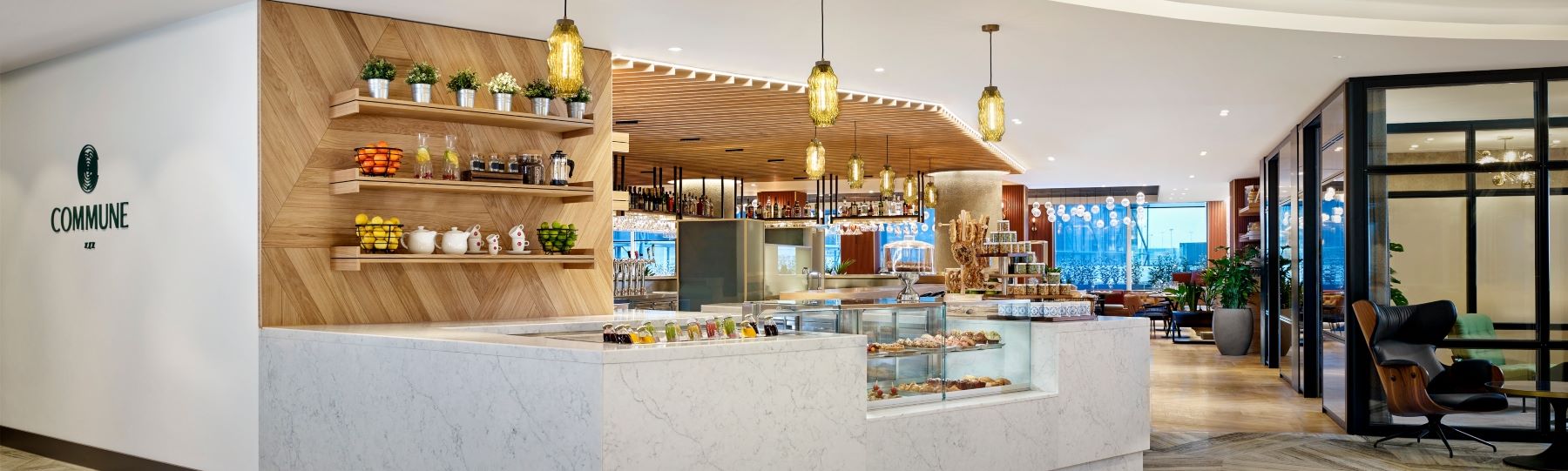 Menus of Commune, the Gate Bar and Stripes Restaurant at Sheraton ...