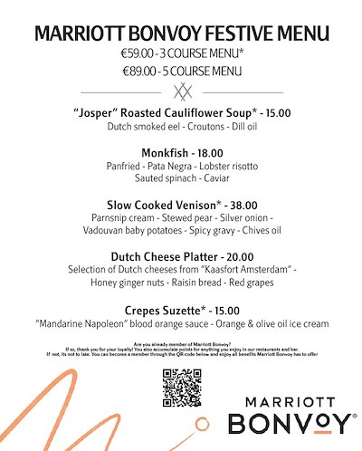 Menus of Commune, the Gate Bar and Stripes Restaurant at Sheraton ...