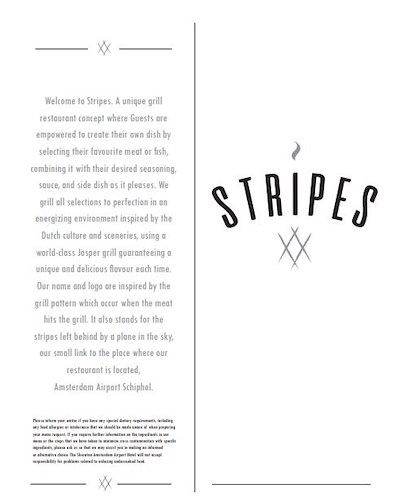 Menus of Commune, the Gate Bar and Stripes Restaurant at Sheraton ...